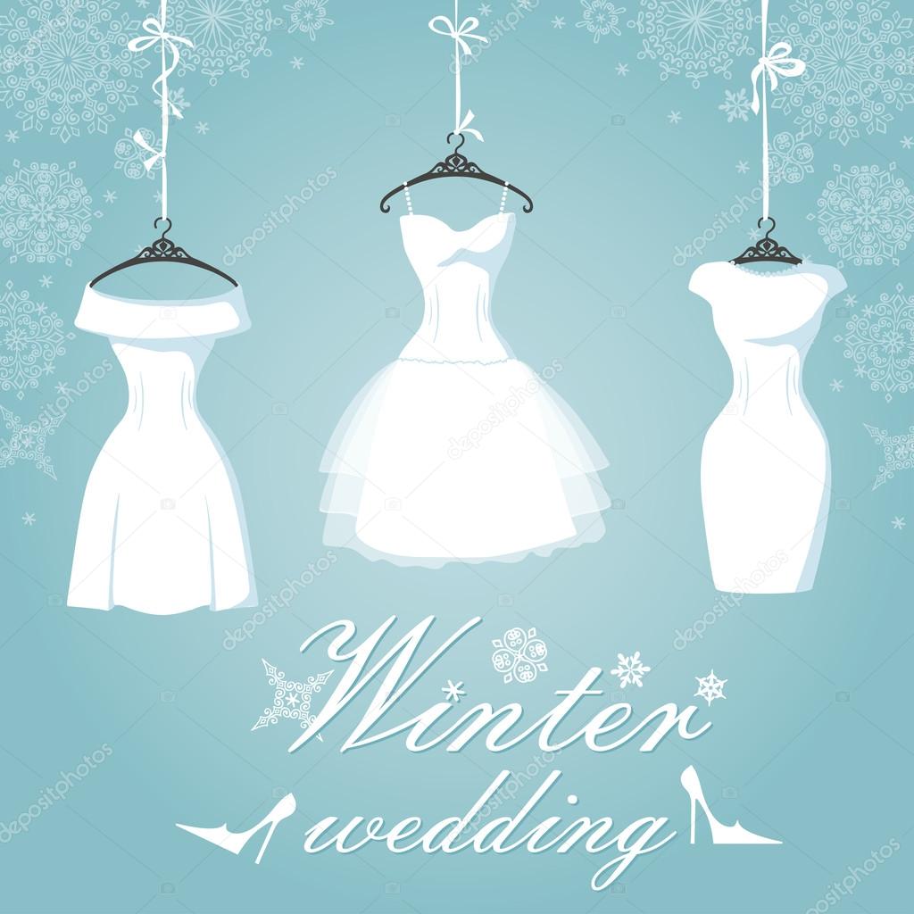 Three bridal dresses Stock Photo by ©Tatiana_Kost 59083987