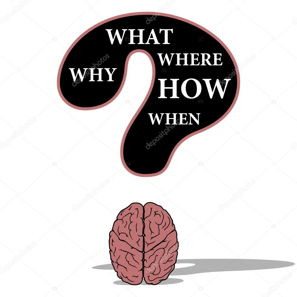Question for thinking Stock Vector Image by ©andrijamarkovic #104343360