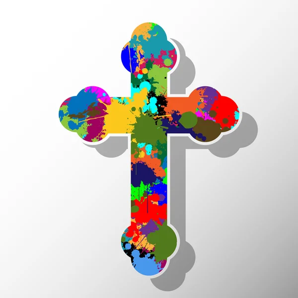 Colorful cross Vector Art Stock Images | Depositphotos