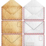 Vintage envelope Stock Vector Image by ©peppers #5373629