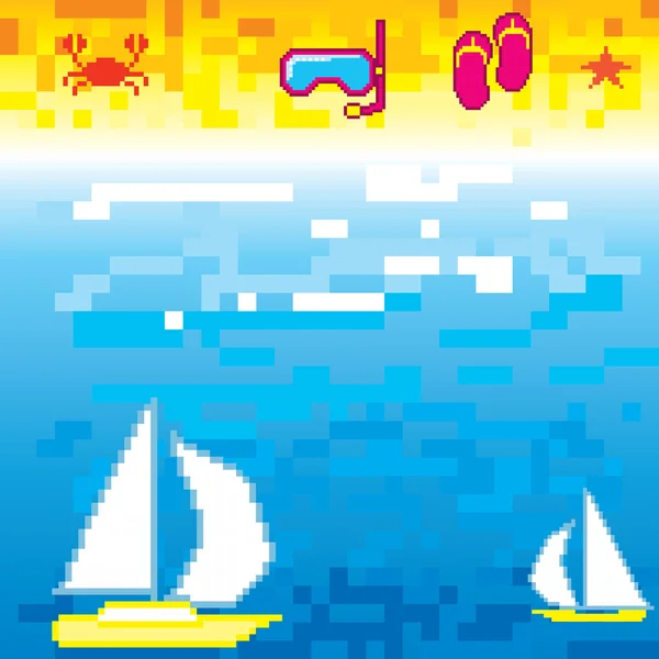 14,009,692 8 bit beach Vector Images | Depositphotos