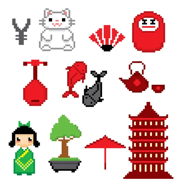 Dia de los muertos. Day of the dead icons set. Pixel art. Old school computer graphic style ...