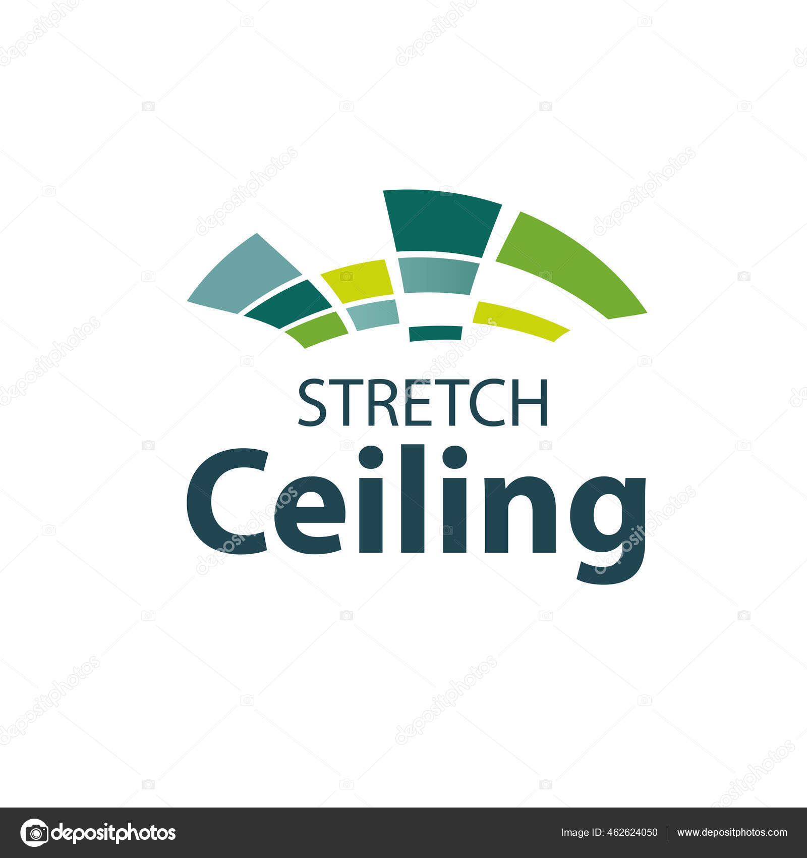 Vector Logo Concept Ceilings Stretch Ceilings Stock Vector Image by ...