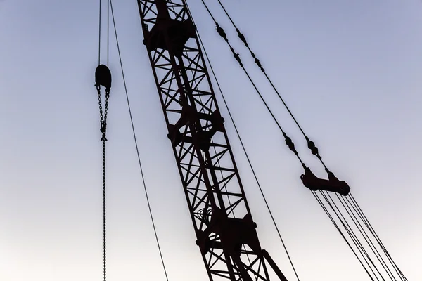 Crane Hoist Hook Engineering Rigging — Stock Photo ...