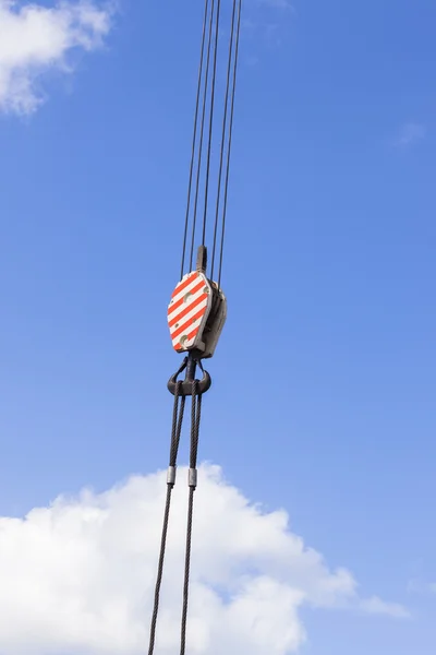 Rigging crane hook cables Pictures, Rigging crane hook cables Stock ...