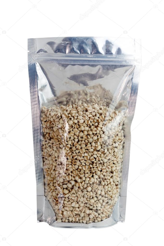 Millet rice. millet grains on white background — Stock Photo ...