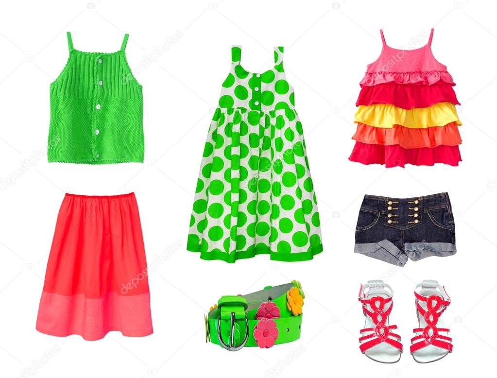 Girls Clothing Clip Art