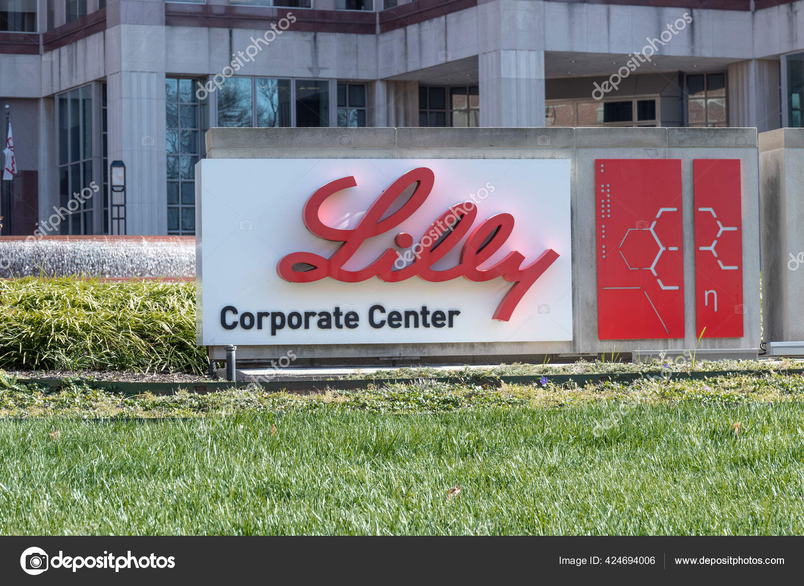 Indianápolis Circa Noviembre 2020 Eli Lilly Company World Headquarters ... Indianápolis Circa Noviembre 2020 Eli Lilly Company World Headquarters ...