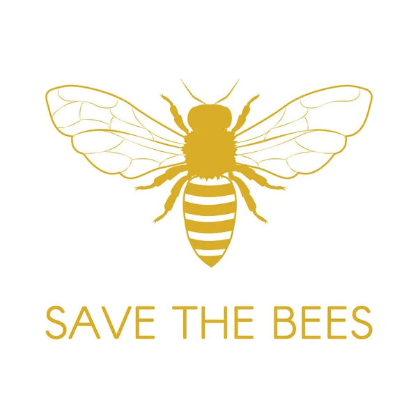 Save the bees Vector Art Stock Images | Depositphotos