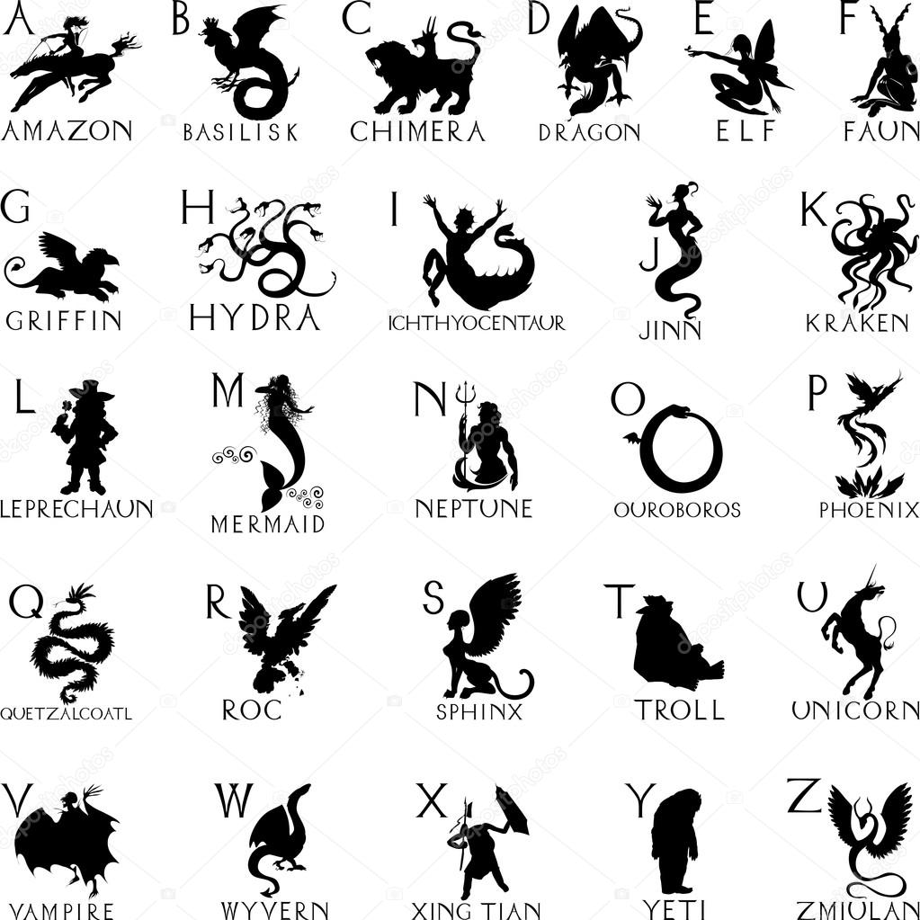 Mythical Creatures Word Search Mythical Creatures Word Search
