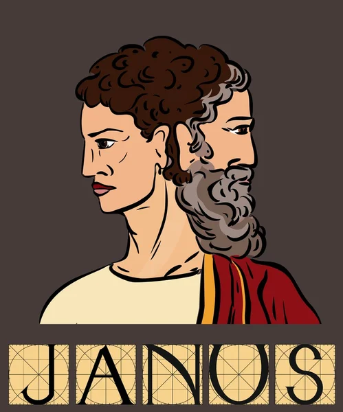 ᐈ Janus stock vectors, Royalty Free janus greek god images | download ...