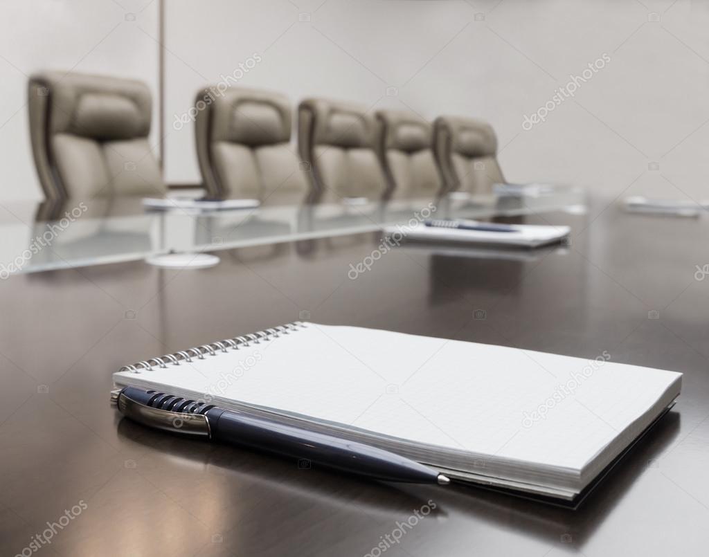Notepad on a table — Stock Photo © mariakray #57940447