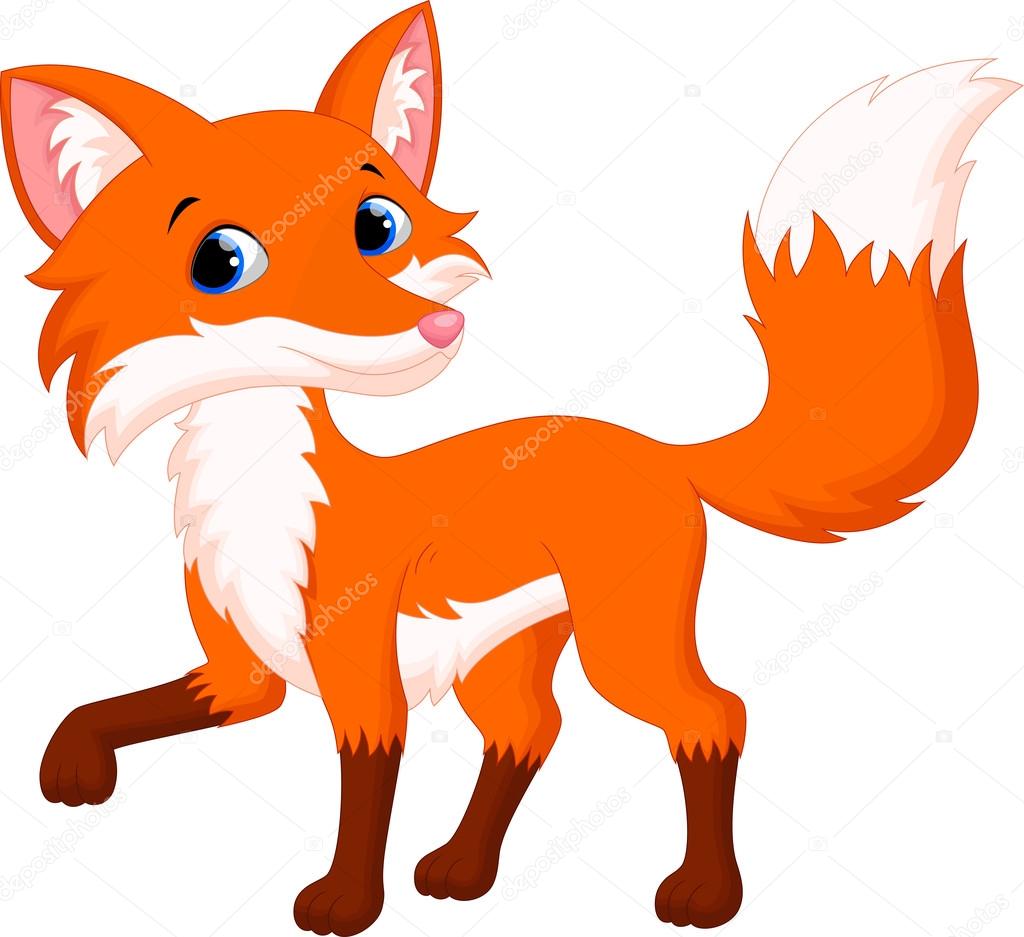 Cute fox cartoon Stock Vector Image by ©irwanjos2 #88034318