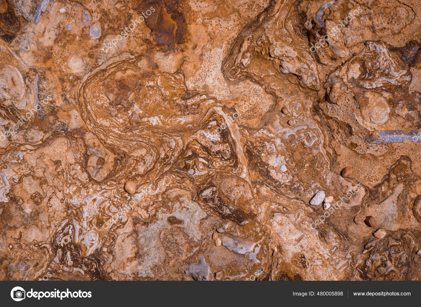Texture Cliffs Hive Beach Burton Bradstock Bridport Stock Photo by ...