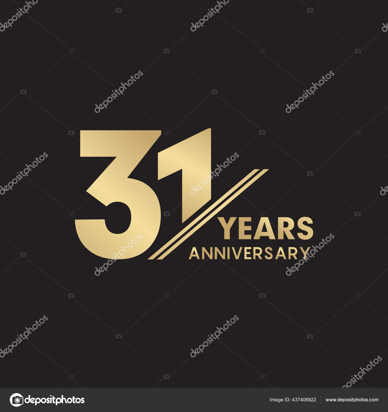 Vetor De Logotipo De Aniversario Modelo De Design Do Logotipo Do