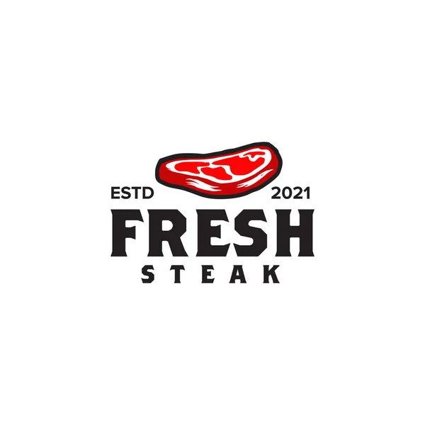 Logo Restoran Steak House Dengan Menggunakan Templat Desain Daging ...