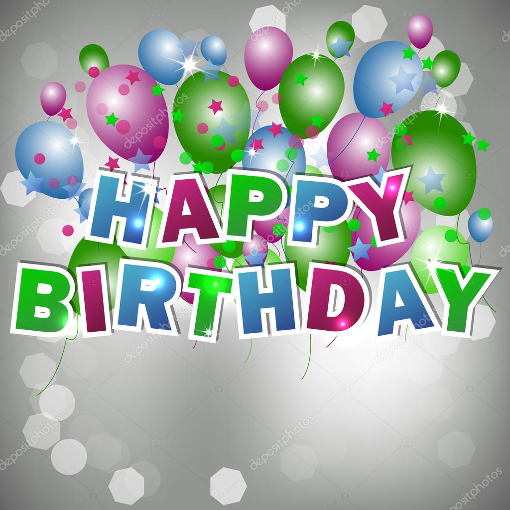 Happy birthday Stock Vector by ©ftotti 52119215