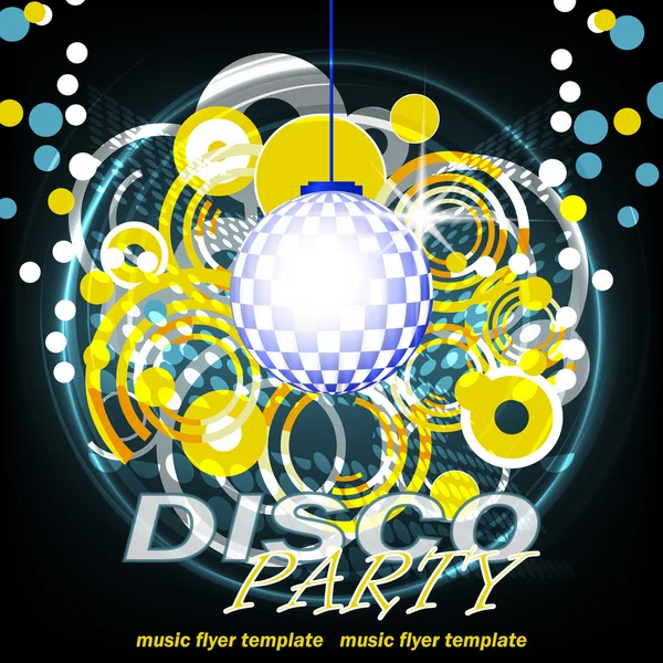 Disco party abstract background Stock Vector Image by ©ftotti #52582727