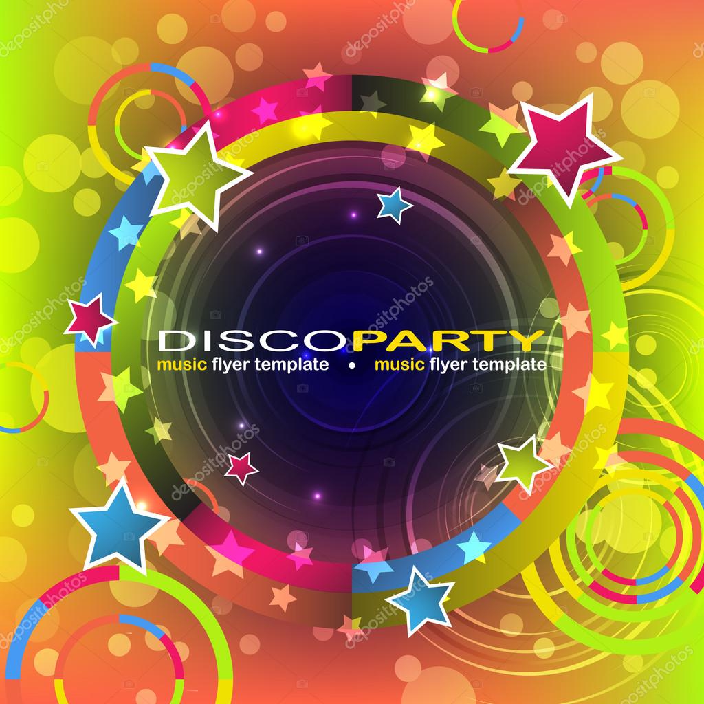 Disco party abstract background Stock Vector Image by ©ftotti #52582727