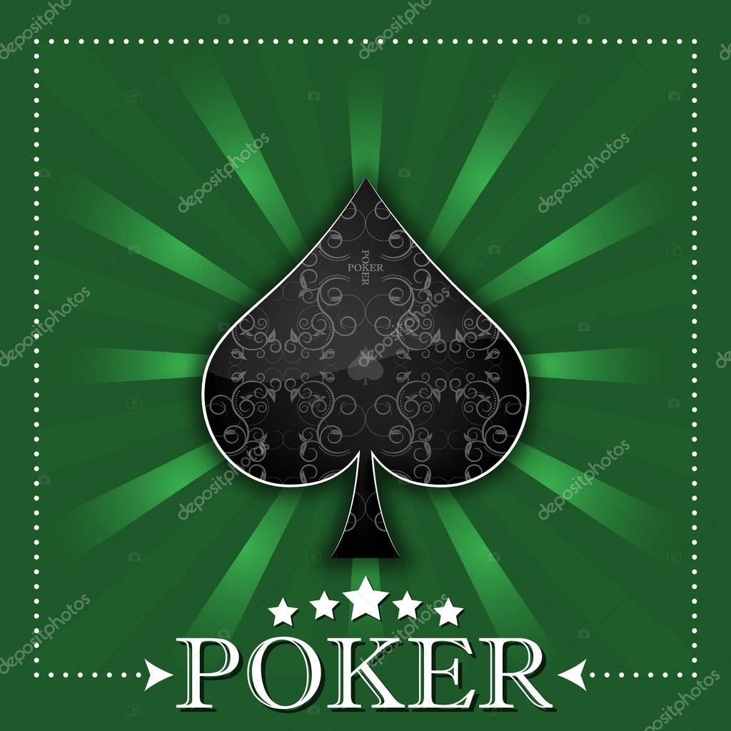 Poker background with playing card symbol Stock Vector Image by ©ftotti ...