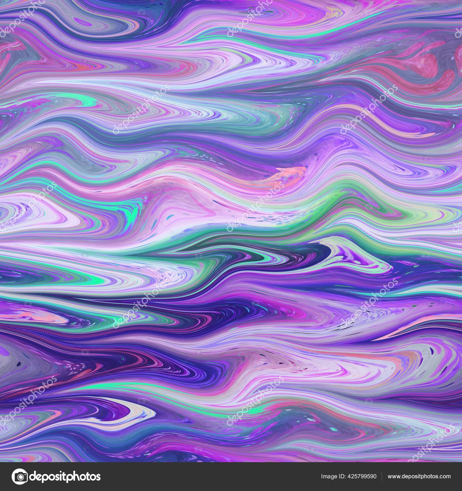 Seamless marble wet ripple wavy fluid pattern Stock Illustration by ...