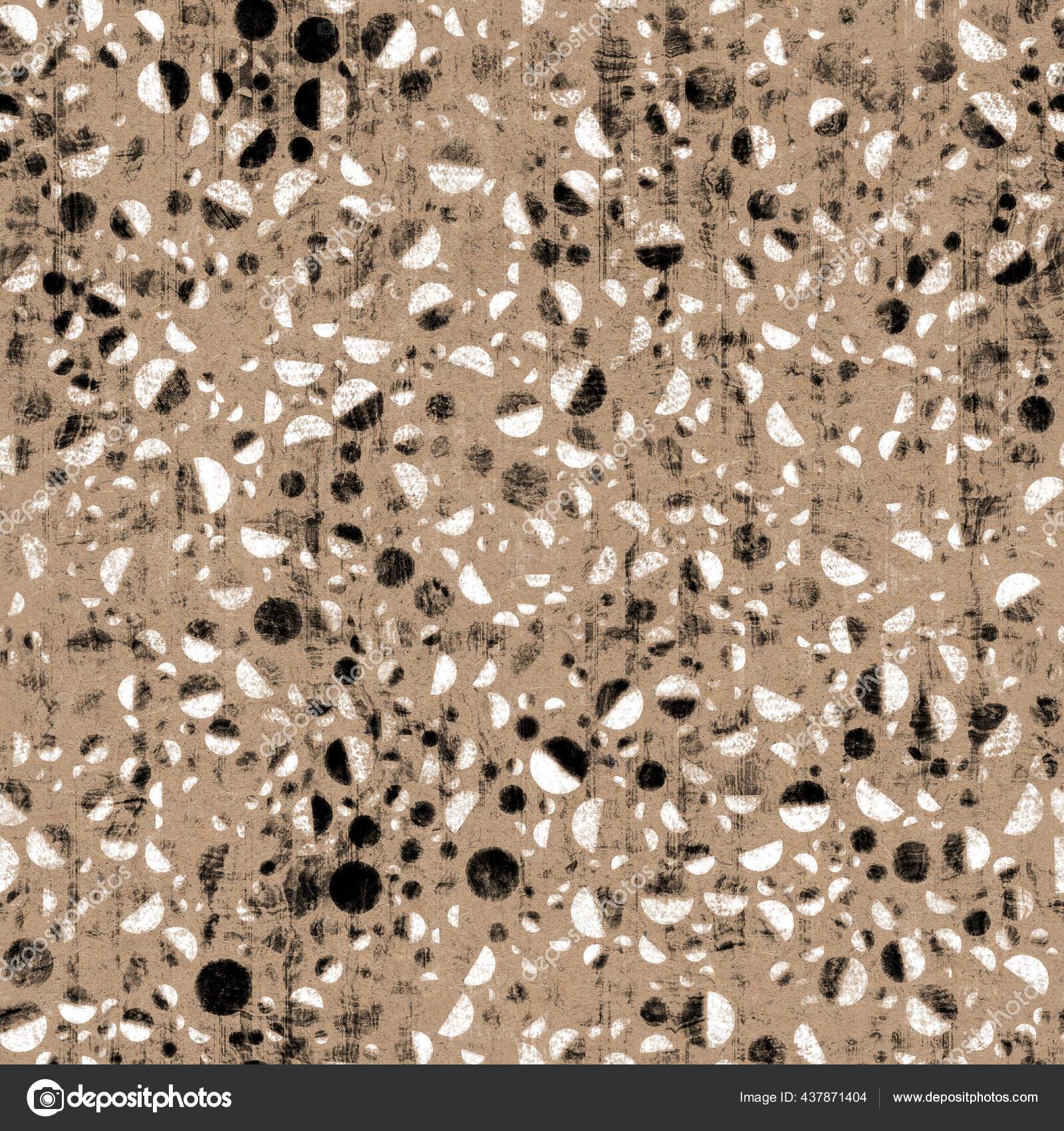 Seamless geometric pattern on cardboard for print — Stock Photo ...