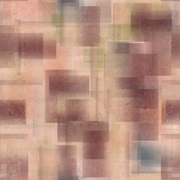 Seamless overlaid geometric shape pattern print - Stock Image - Everypixel