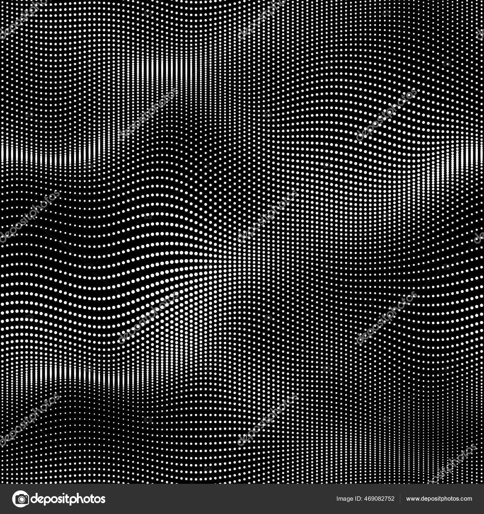 Seamless wavy array of dots pattern for print or digital use Stock ...