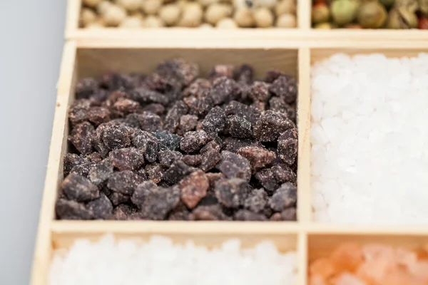 Types of salt and pepper — Stock Photo © ileana_bt #100094774
