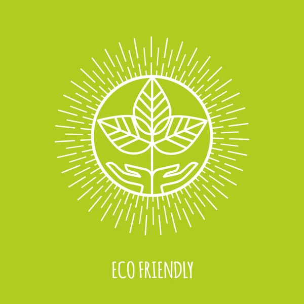 Eco Friendly Concept. Eco Friendly Banner. Eco Friendly Logo. Eco ...