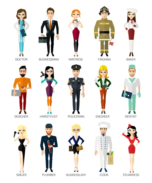 Profession people Stock Vectors, Royalty Free Profession people ...