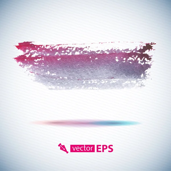 Wet brush stroke on paper texture. Stock Vector Image by ©Lara_Cold ...