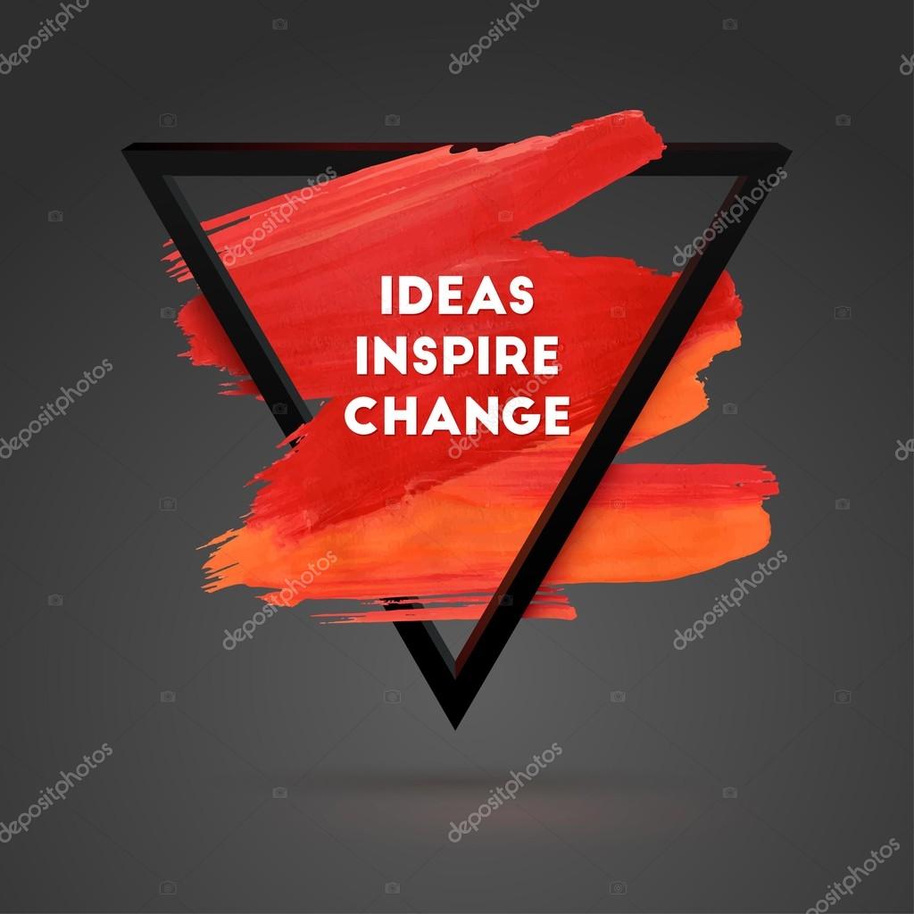 Motivation square acrylic stroke poster. Stock Vector Image by ©Lara ...