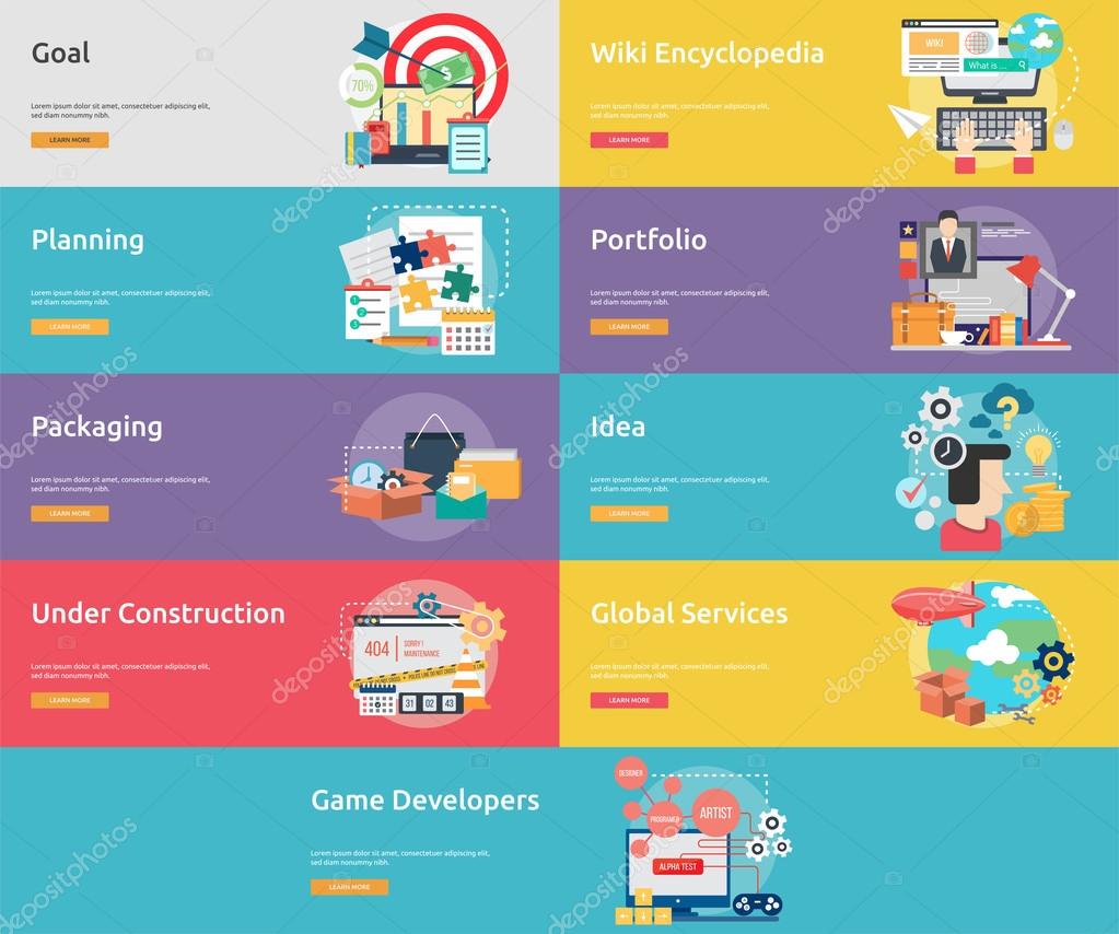 Creative Process Conceptual Design Stock Vector Image by ©Graphiqa ...
