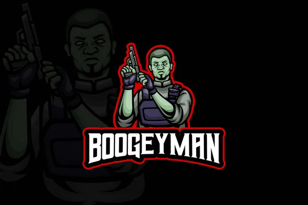 Anonymous Hacker Esport Logo Template Stock Vector by ©Graphiqa 508217154