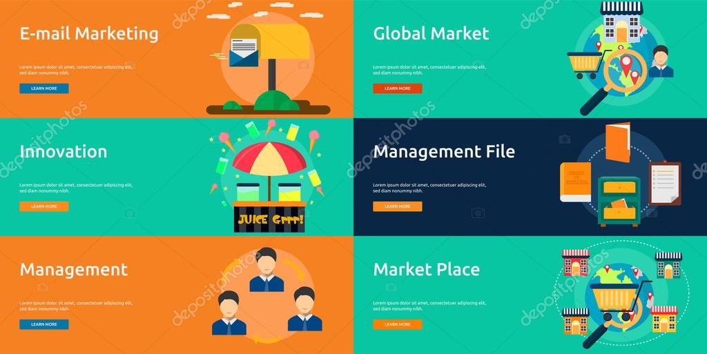 Marketing & Management Stock Vector by ©Graphiqa 84326660