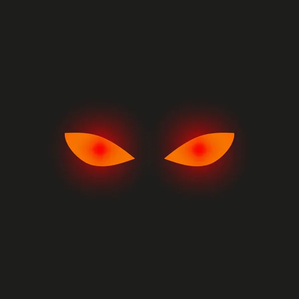 Glowing red eyes Vector Images | DepositPhotos