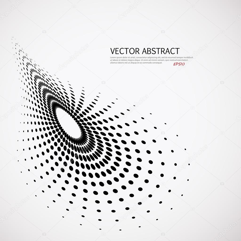 Halftone dots 3D background Stock Vector Image by ©tatkuptsova #70391195