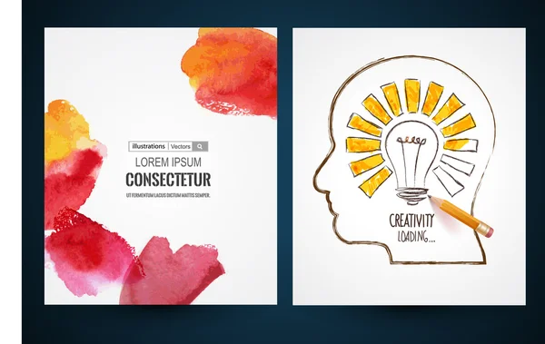 Design of progress bar, loading creativity. Stock Vector Image by ...