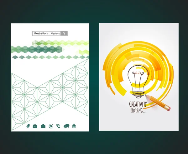 Design of progress bar, loading creativity Stock Vector Image by ...