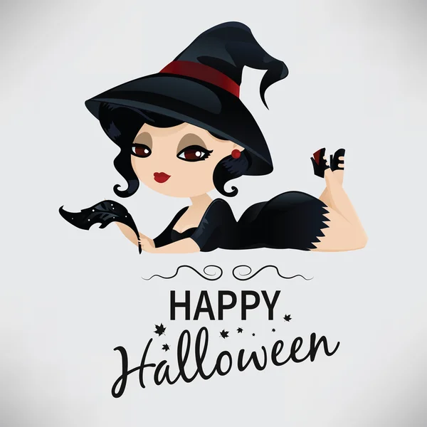 Pin up witch Vector Art Stock Images | Depositphotos