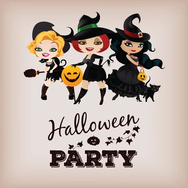 Pin up witch Vector Art Stock Images | Depositphotos