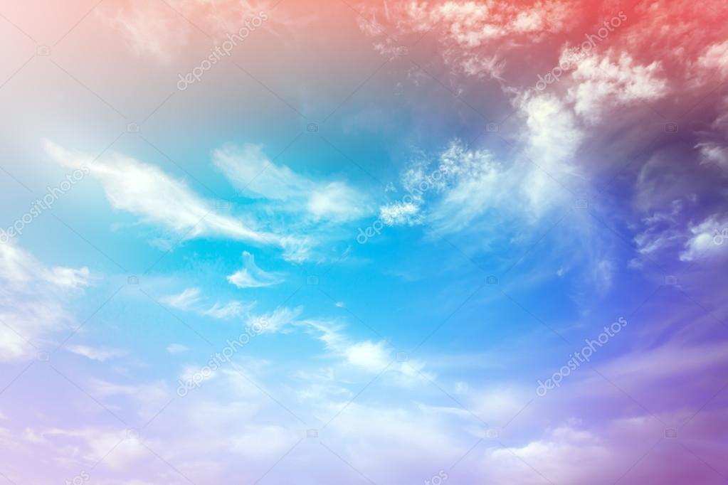 Sky and clouds with gradient filter — Stock Photo © dourleak #115071166