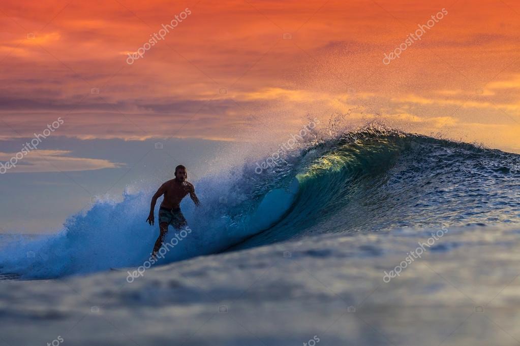 Surfer on Amazing Wave — Stock Photo © trubavin #67563931