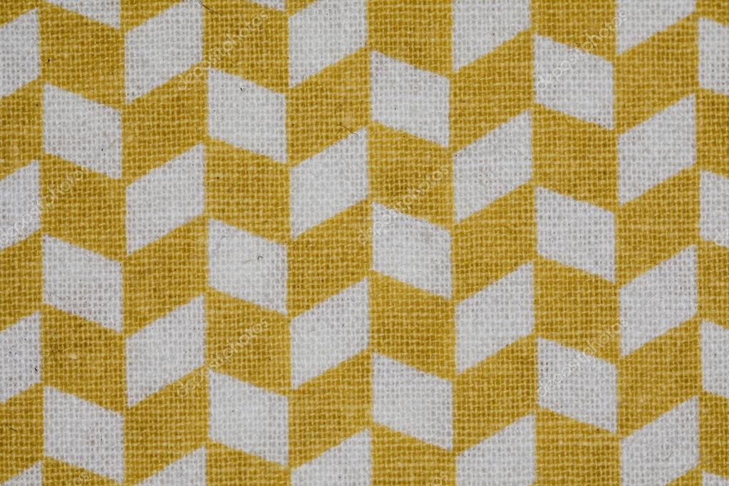 Yellow plaid on a white background — Stock Photo © marcinmaslowski ...