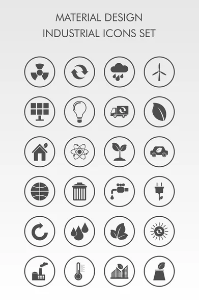 Ecología concepto de diseño de materiales planos con ecología 2025