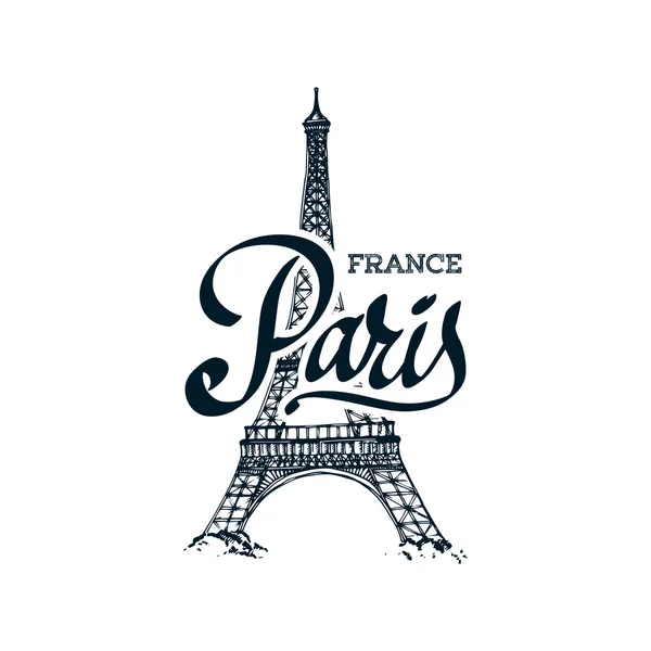 Símbolo parís imágenes de stock de arte vectorial | Depositphotos