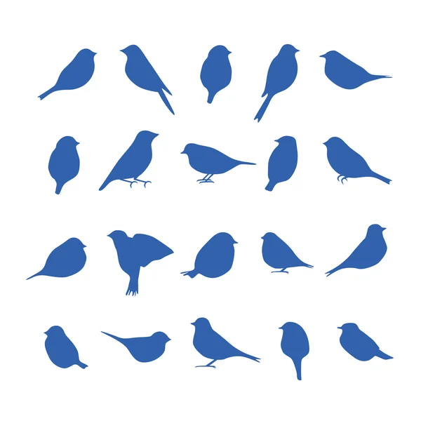 Blue Bird Outline