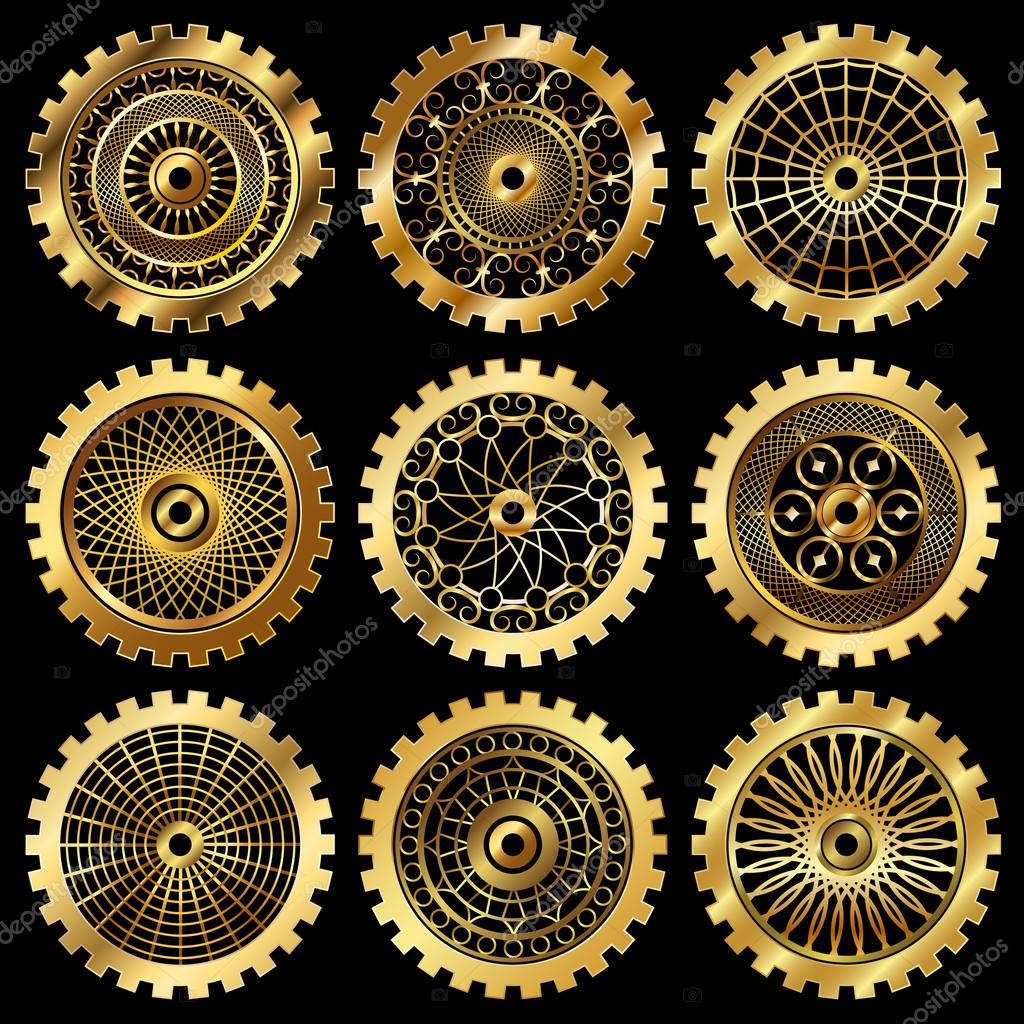 Steampunk Gear Vector