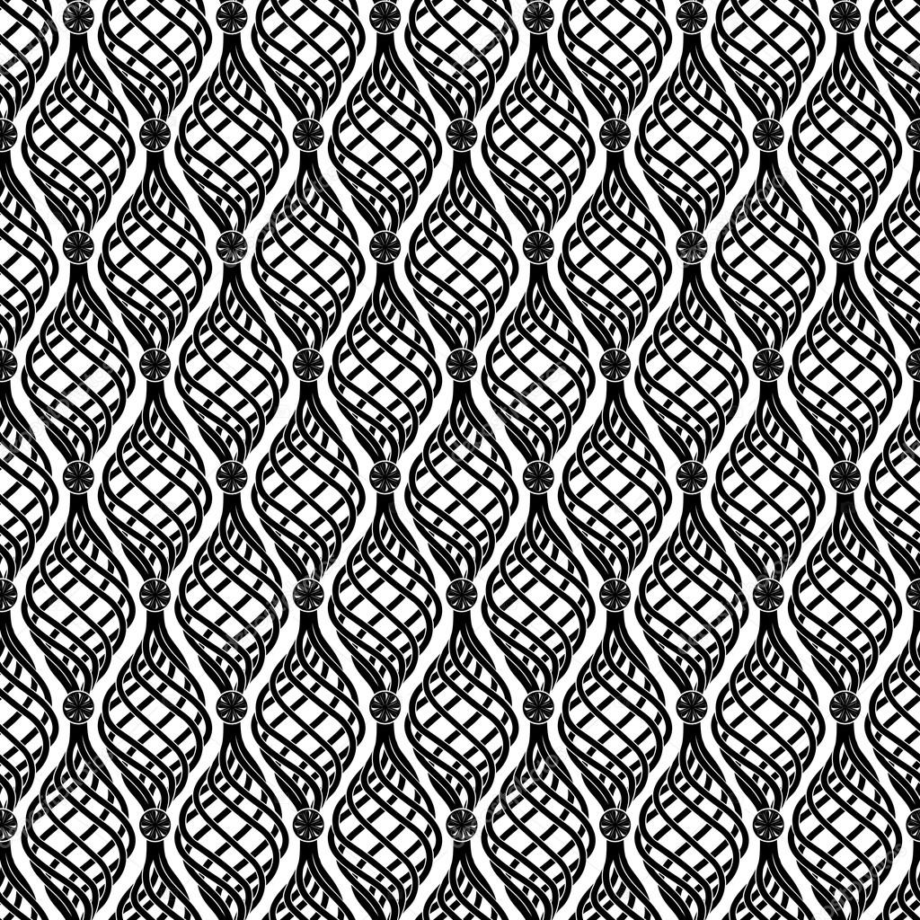 Wrought Iron Pattern — Stock Vector © Gorbovoi81 56412531